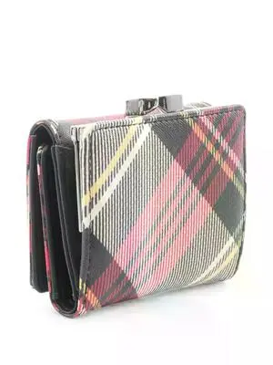 VIVIENNE WESTWOOD Saffiano Trifold Wallet