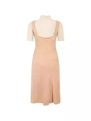 Moschino Ribbed-knit Midi Dress