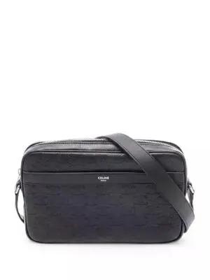Celine Medium Triomphe Messenger Bag - Black