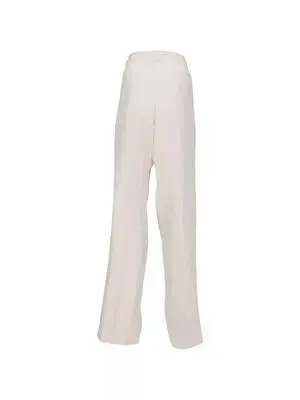 TOM FORD Pleated Straight-leg Trousers - Neutrals