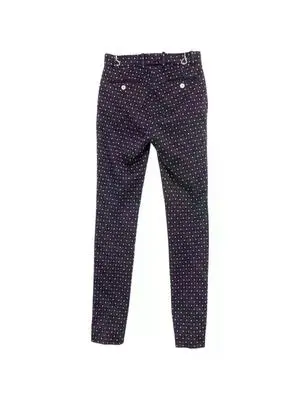 Gucci 1910s Heart-pattern Trousers