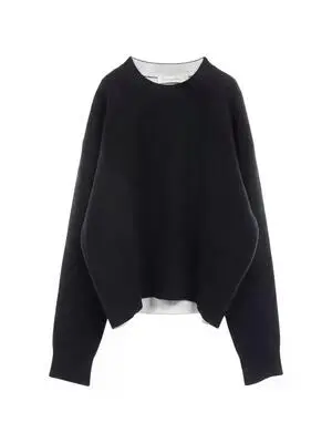 Dior J'adior 8 Boxy-knit Sweater - Black