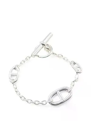 Hermès Tone Chaine D'ancre Farandole Bracelet - Silver