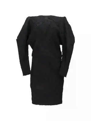 TOM FORD Patchwork-effect Textured Mini Dress