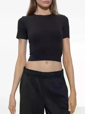 Nike Swoosh Logo Cropped T-shirt