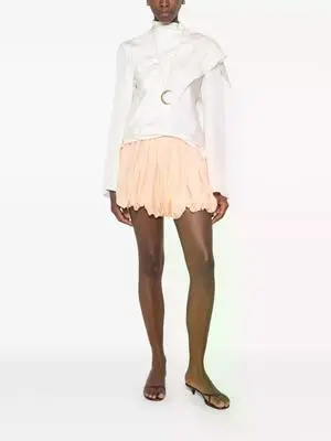 Chloé Pleated Bubble Shorts