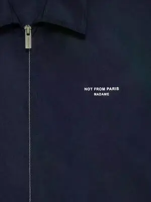Drole De Monsieur Logo Zip-up Jacket