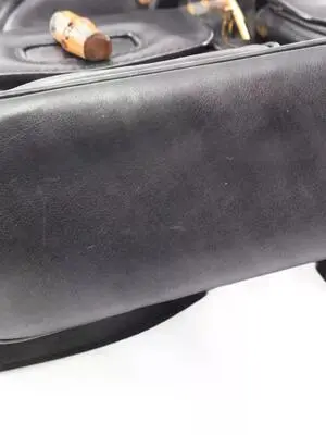 Gucci 1998 Bamboo Leather Backpack