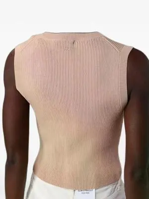 Armani Exchange Ribbed-knit Gilet