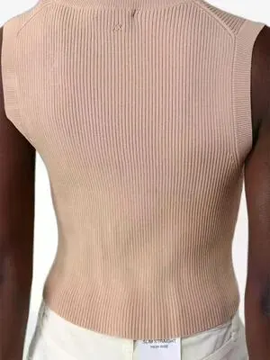 Armani Exchange Ribbed-knit Gilet