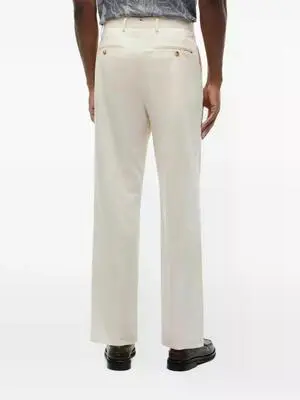 Tommy Hilfiger Pressed-crease Straight-leg Trousers