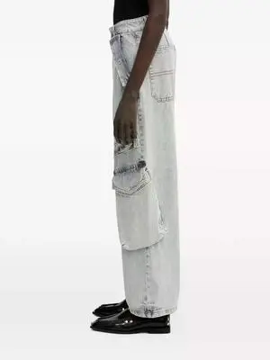 WRSTBHVR Blake Faded-wash Cargo Pants
