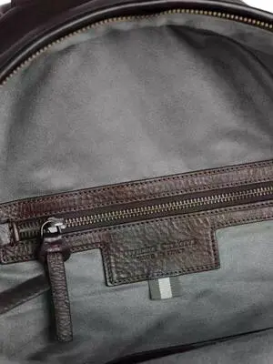 Officine Creative Pack Grained Leather Backpack
