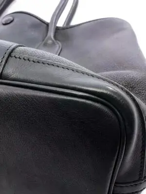 Hermès 2005 Tpm Garden Twilly Leather Tote Bag - Black