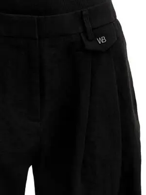 WRSTBHVR Dorea Pleated Wide-leg Trousers