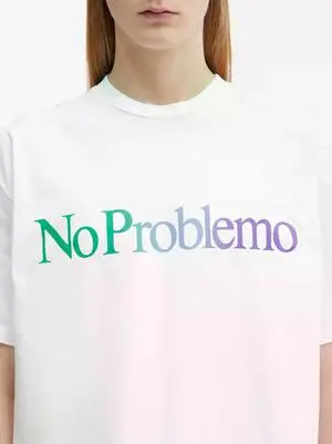 NO PROBLEMO Logo-print Oversized T-shirt