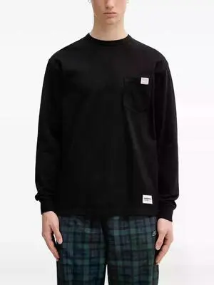NEIGHBORHOOD Long-sleeve Pocket T-shirt - Black