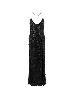 Philipp Plein Sequinned Maxi Dress