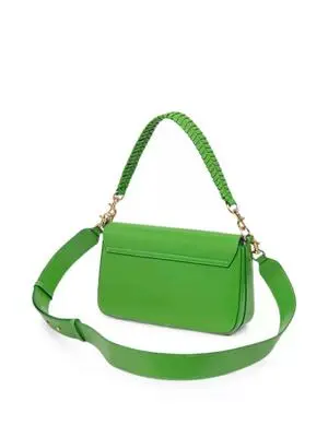BENETTON Woven-handle Chain-link Shoulder Bag