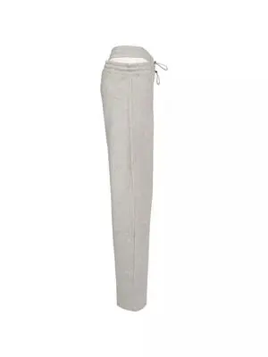 Attico Double-waistband Fleece Joggers