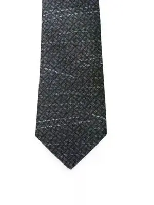 Emporio Armani Geometric Pattern Tie