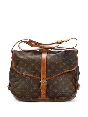 LOUIS VUITTON Monogram Canvas Saumur Gm Shoulder Bag