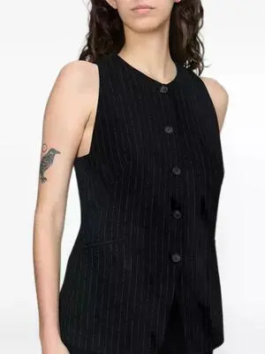 BOSS Pinstripe Waistcoat