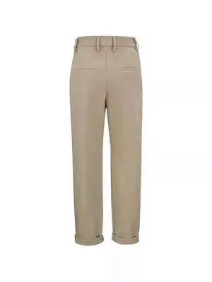 Brunello Cucinelli Pleated Cuffed Trousers