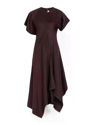 Victoria Beckham Panelled Asymmetric Dress