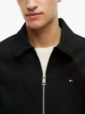 Tommy Hilfiger Logo Patch Zip-up Jacket