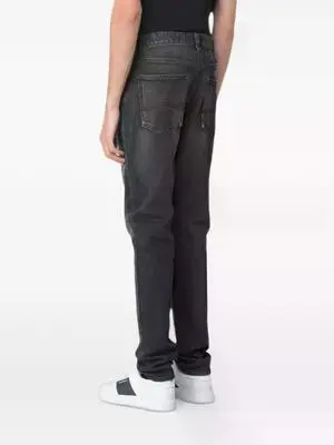 Armani Exchange Buttoned Jeans - Grey
