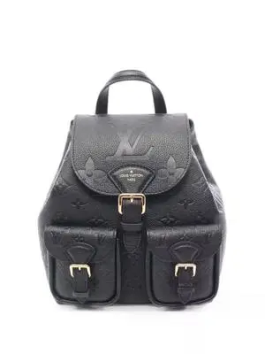 LOUIS VUITTON Monogram Empreinte Backpack - Black