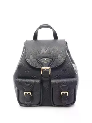 LOUIS VUITTON Monogram Empreinte Backpack - Black