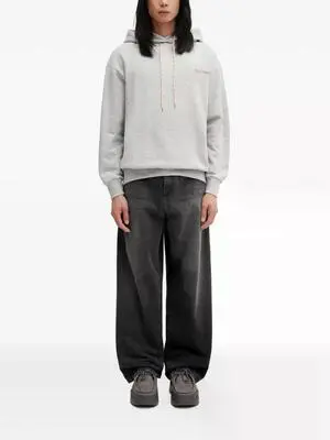 NO PROBLEMO Logo-print Drawstring Hoodie