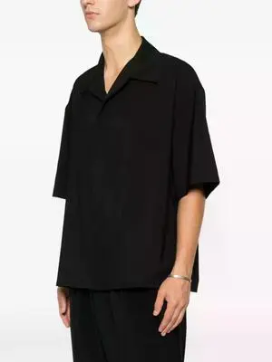 YES LONDON Short-sleeve Camp-collar Shirt