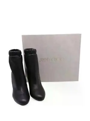 JIMMY CHOO Marva Ruched Ankle Boots