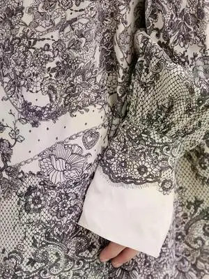 BLUGIRL Lace-print Mini Dress