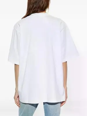 Alexander Wang Logo-print Crew-neck T-shirt