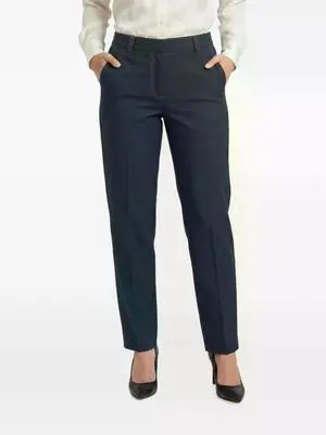 Brunello Cucinelli Contrast-stitch Trousers - Blue
