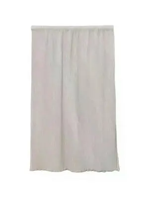 BASERANGE Crinkled Finish Straight Skirt