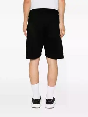 THROWBACK. Logo-embroidered Drawstring Shorts