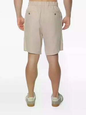TRUSSARDI Linen Elasticated-waist Shorts
