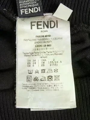 Fendi Ff Logo Tape Track Suit
