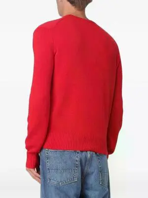 Lacoste Logo Patch Crew Neck Knitwear