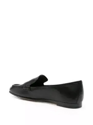 Michael Kors Jennings Logo-plaque Leather Loafers