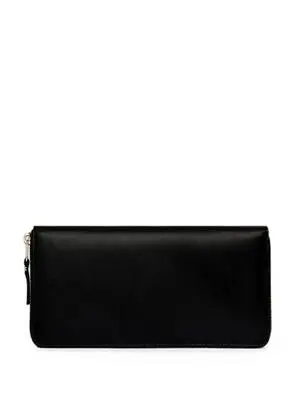 Comme Des Garçons Classic Zip-around Leather Wallet - Black