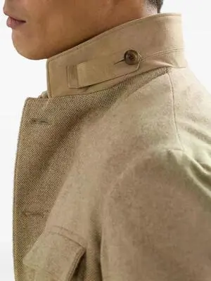 Ralph Lauren Purple Label Textured Flap Pocket Jacket