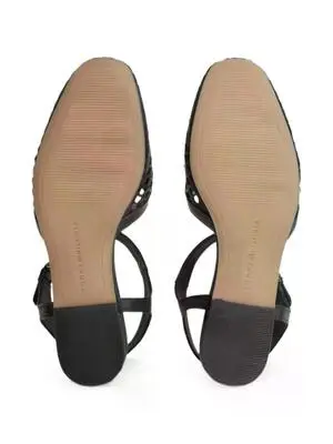 Tommy Hilfiger Cut-out T-bar Flat Pumps