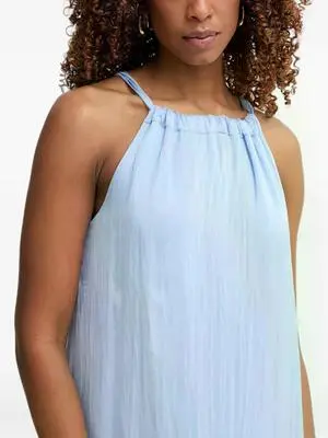 HAVEONE Tiered Halterneck Maxi Dress