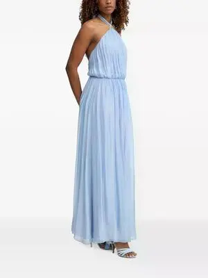 HAVEONE Halterneck Backless Maxi Dress